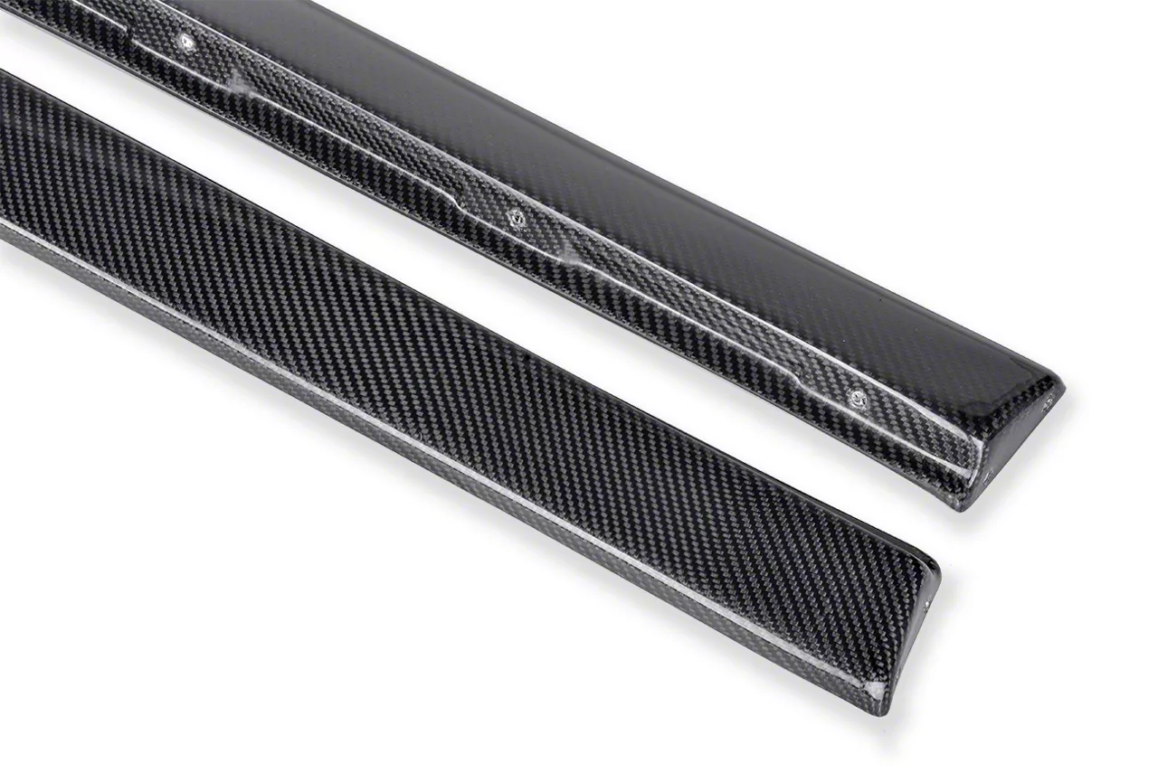 Corvette ZR1 Side Skirt Rocker Panels; Carbon Fiber (06-13 Corvette C6 ...