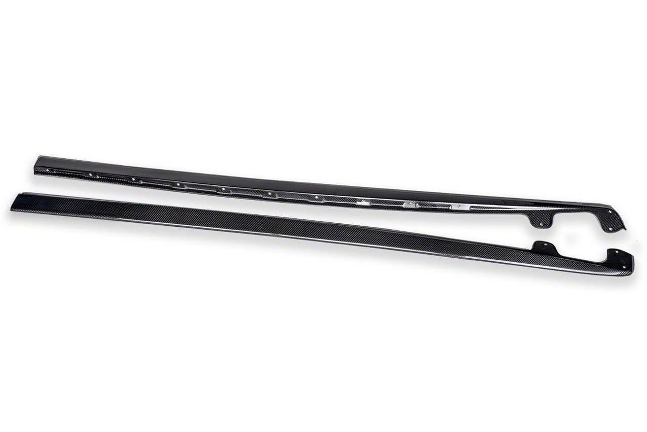 Corvette ZR1 Side Skirt Rocker Panels; Carbon Fiber (06-13 Corvette C6 ...