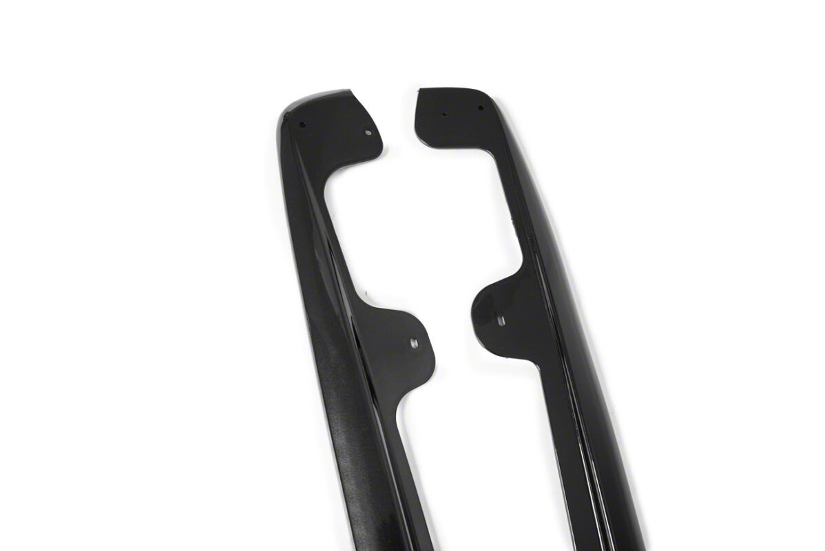 Corvette ZR1 Side Skirt Rocker Panels; Gloss Black (06-13 Corvette C6 ...