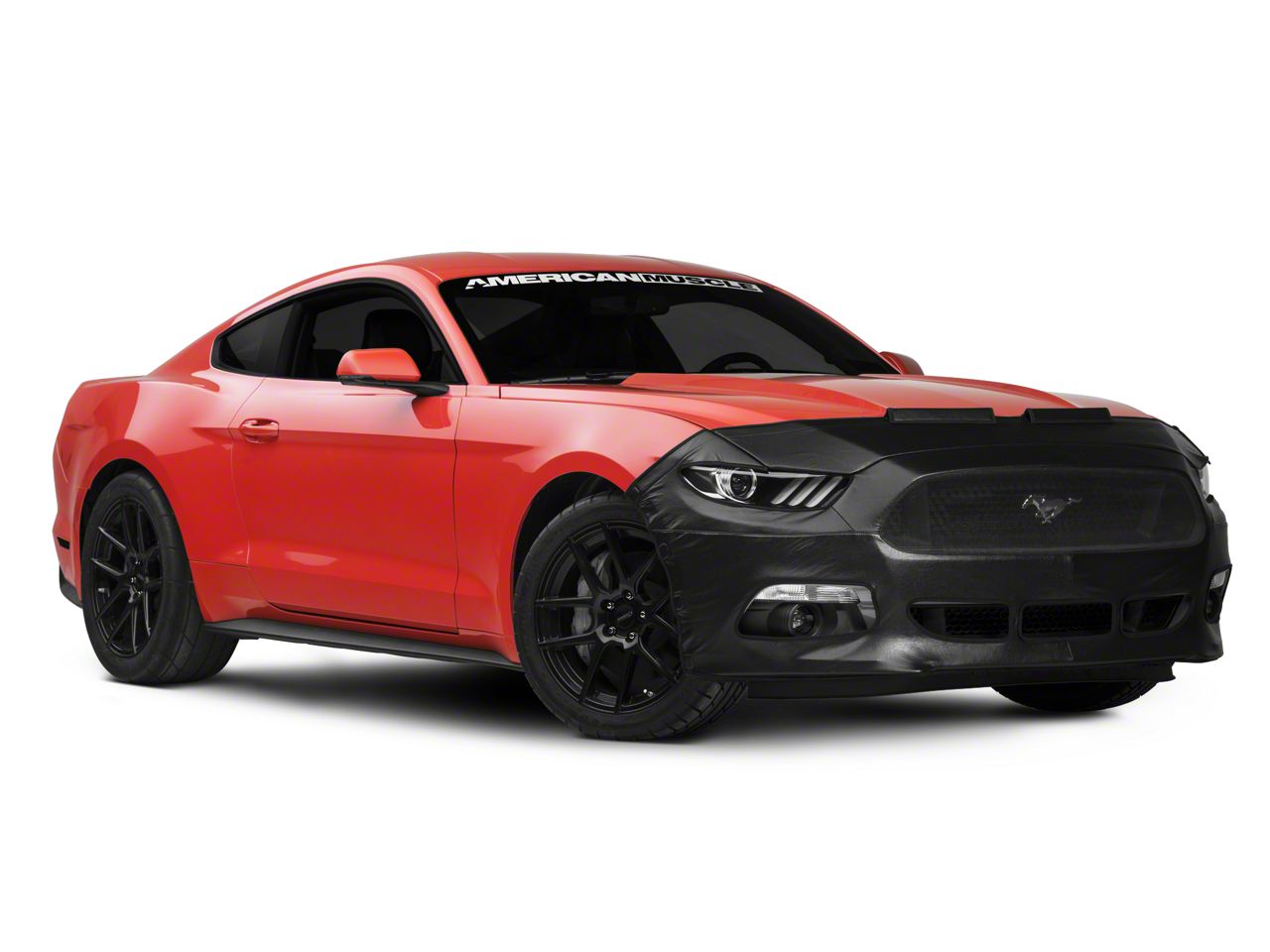 Covercraft Colgan Custom Mustang Original Front End Bra; Black Crush ...