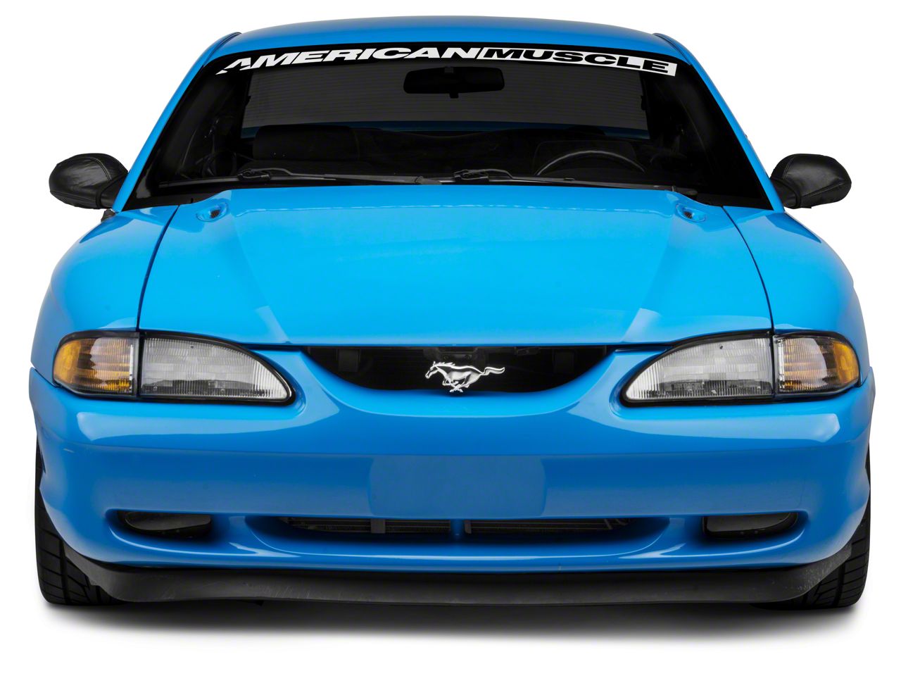 Covercraft Colgan Custom Mustang Mirror Bra; Black Crush 398737 (94-04 ...