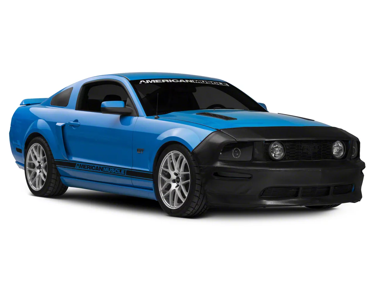 Covercraft Colgan Custom Mustang Original Front End Bra; Black Crush ...