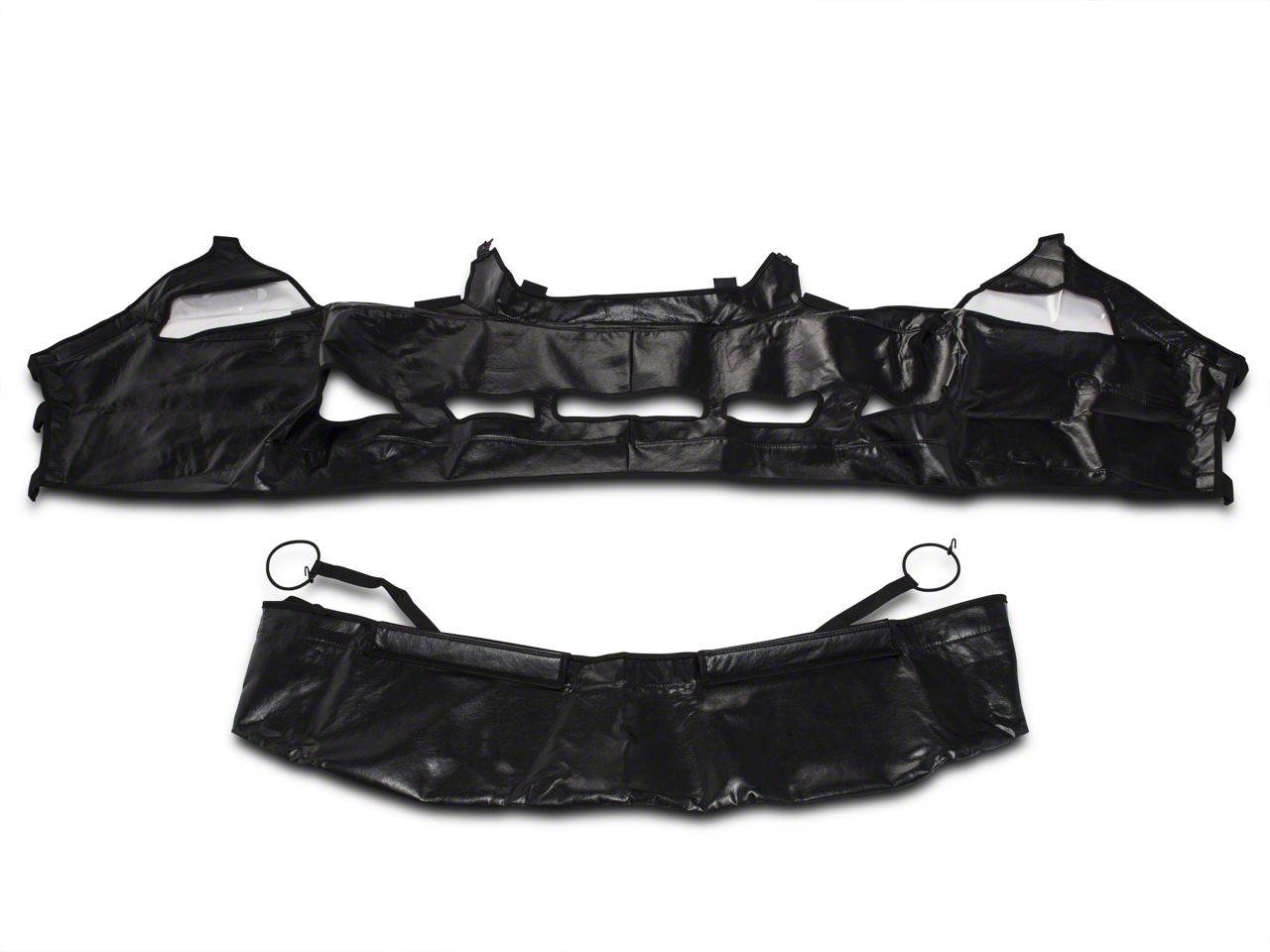 Covercraft Colgan Custom Mustang Original Front End Bra; Black Crush ...