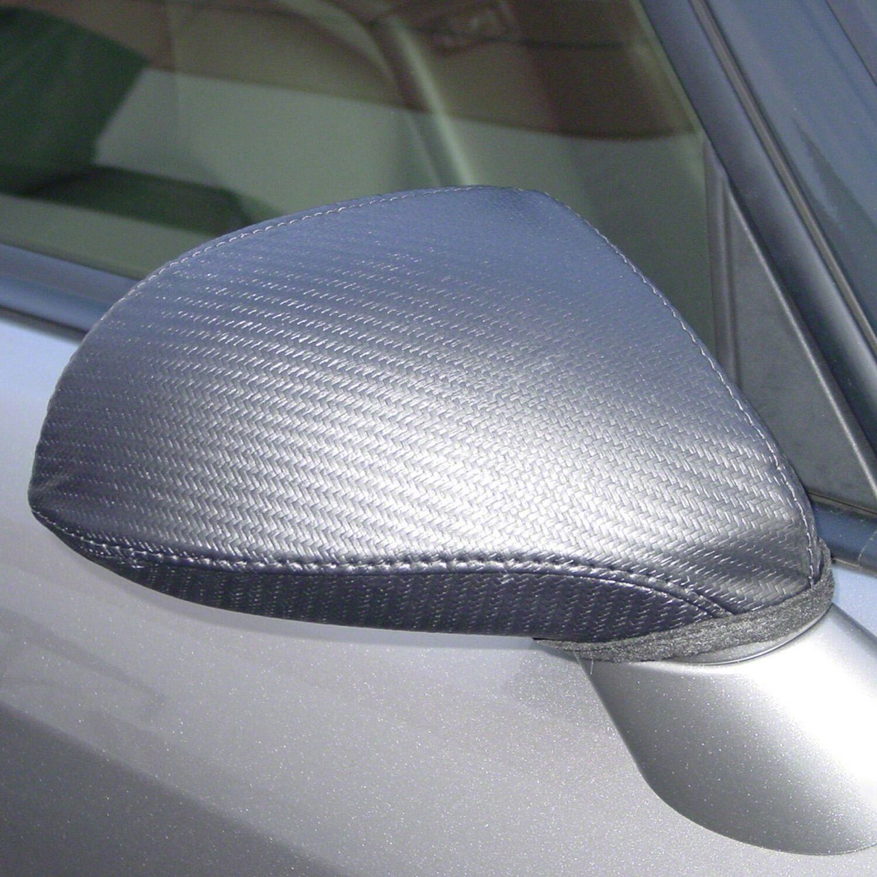Covercraft Colgan Custom Corvette Mirror Bra; Carbon Fiber BM5394CF (14 ...