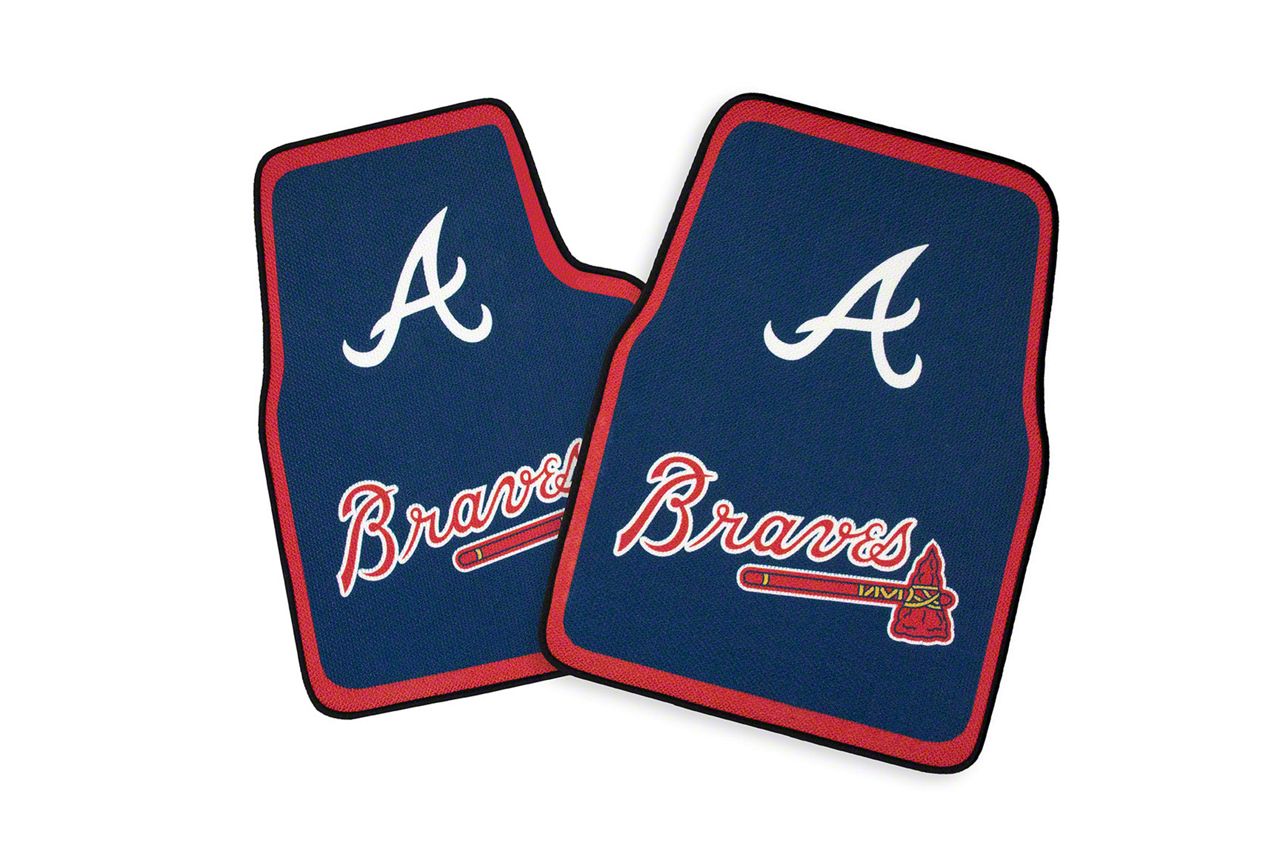 Coverking Camaro Printed Floor Mats with Atlanta Braves Logo HJC9RQ ...