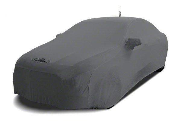Coverking Camaro Satin Stretch Indoor Car Cover with Trunk Shark Fin ...