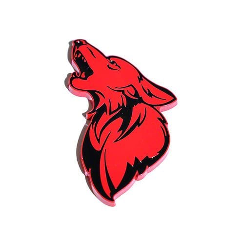 Coyote Badge Shop Mustang GT500 Style V1 Floating Coyote Badge; Black ...