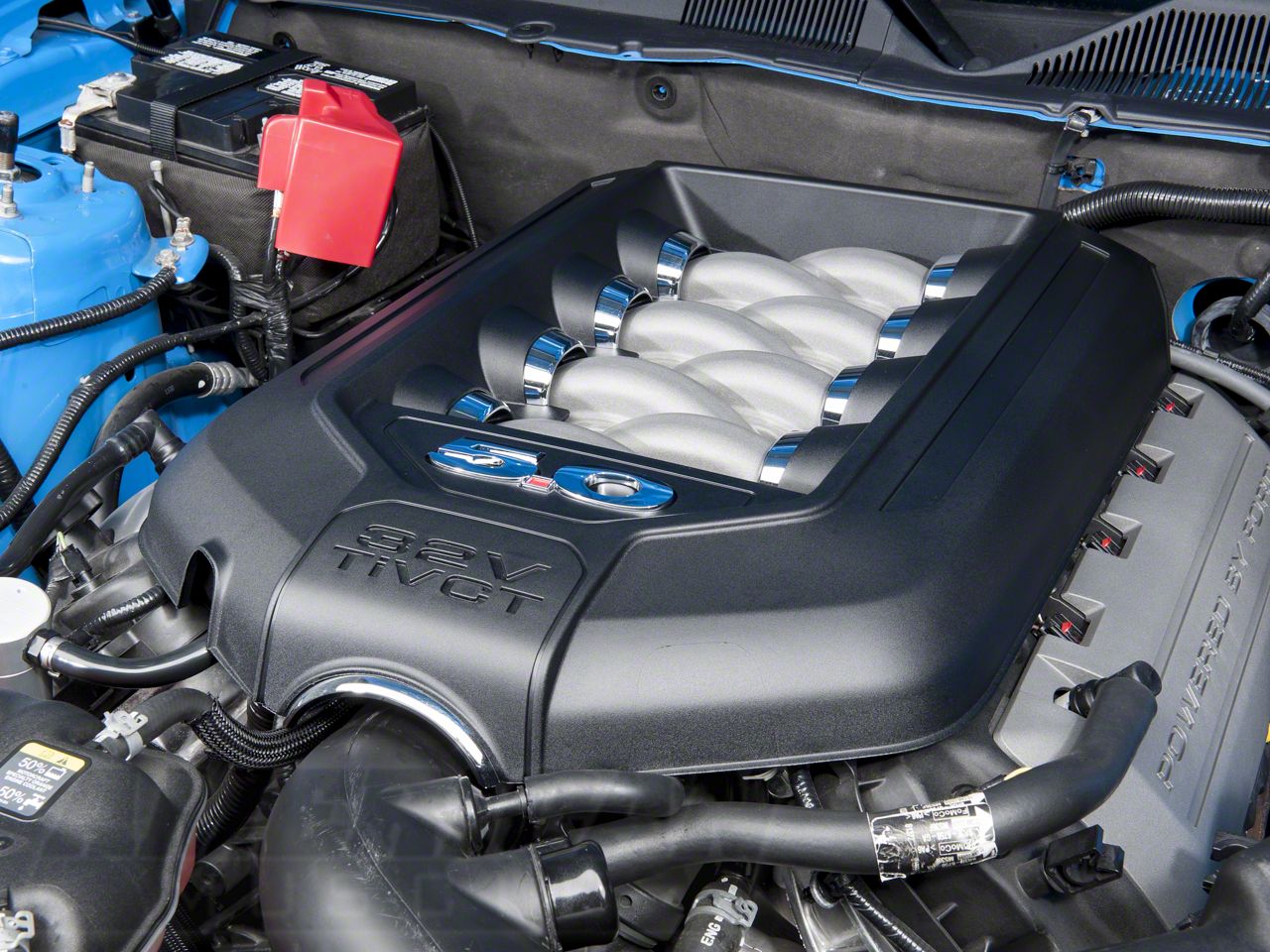 Ford Performance Mustang Coyote Engine Cover Kit M-9680-M50 (11-14 Mustang GT) - Free Shipping