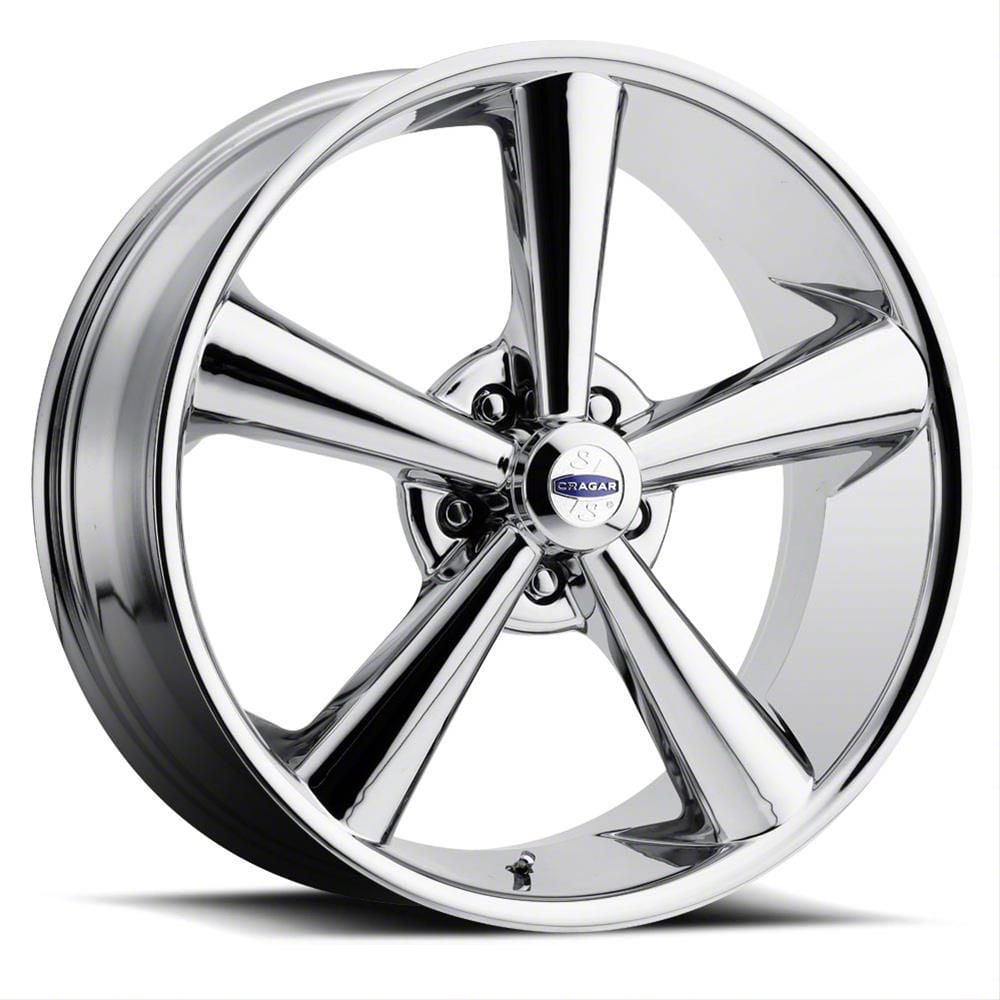 Cragar Challenger 614 Series Chrome Wheel; 18x8; 15mm Offset ...