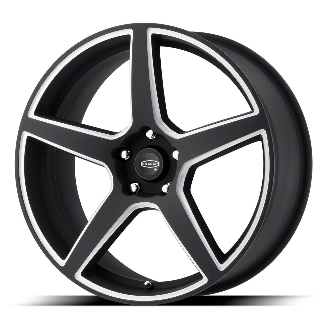 Cragar Challenger 620 Series Matte Black Wheel; 20x10; 15mm Offset ...