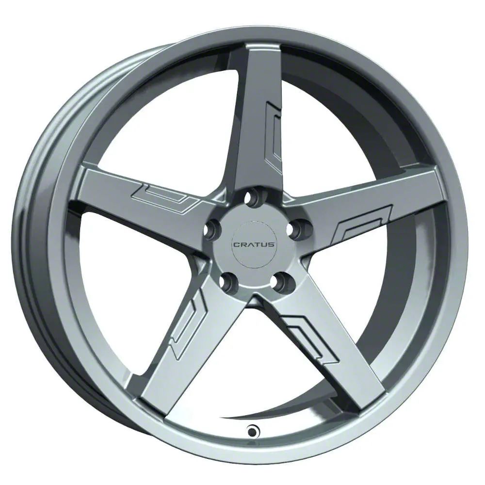 Cratus Camaro CR107 Dark Gunmetal Wheel; 20x9; 38mm Offset CR1072090547 ...