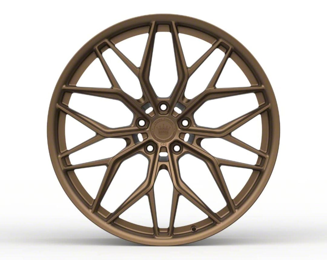 Crown Forged Wheels Camaro CF-2R Bronze Wheel; Rear Only; 19x11; 36mm ...