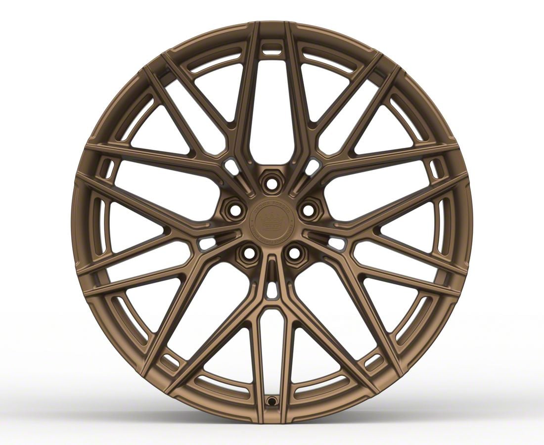 Crown Forged Wheels Camaro CF-R3 Bronze Wheel; Rear Only; 19x11; 44mm ...