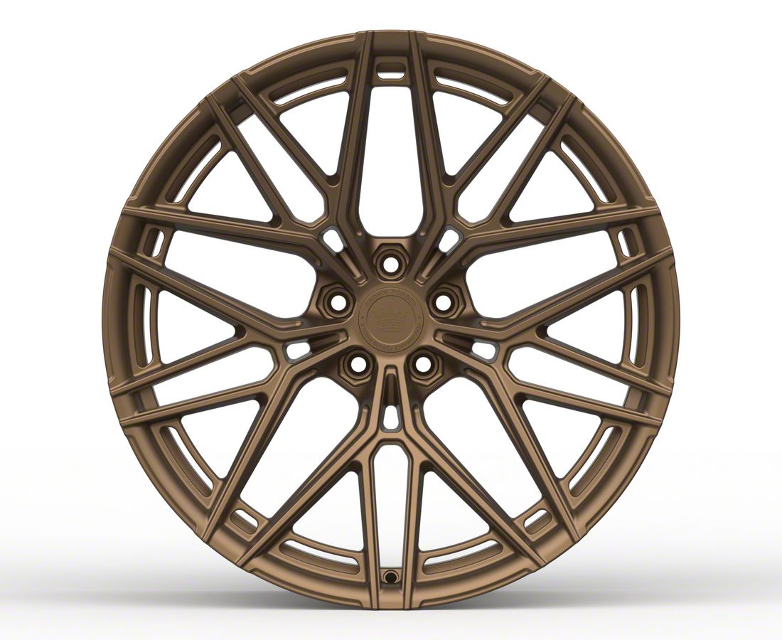 Crown Forged Wheels Camaro CF-R3 Bronze Wheel; Front Only; 19x11; 9mm ...