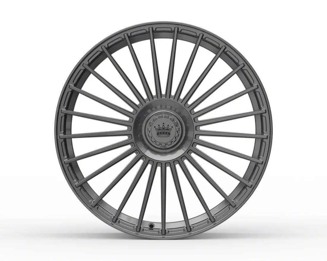 Crown Forged Wheels Mustang CF-AR2 Gunmetal Wheel; 20x11.5; 48mm Offset ...