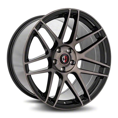Curva Concepts Camaro C300 Gloss Black Machine Wheel; 20x8.5; 30mm ...