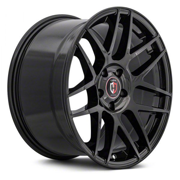Curva Concepts Mustang C300 Matte Gunmetal Wheel; Rear Only; 19x10 C300 ...
