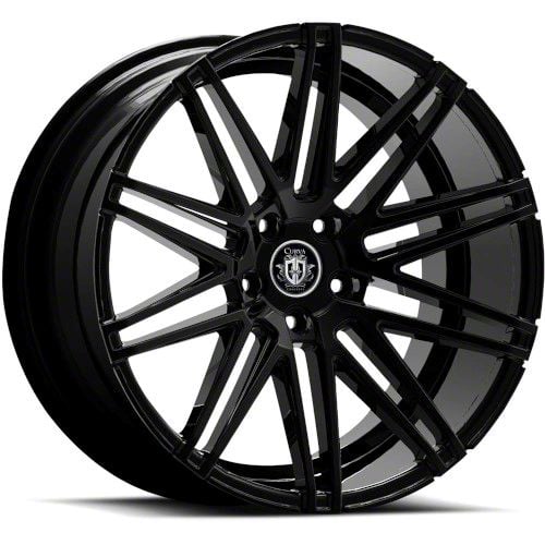 Curva Concepts Charger C48 Gloss Black Wheel; 22x9; 15mm Offset C48 ...