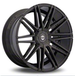 Curva Concepts Charger CF48 Gloss Black Wheel; Rear Only; 22x10.5; 25mm ...