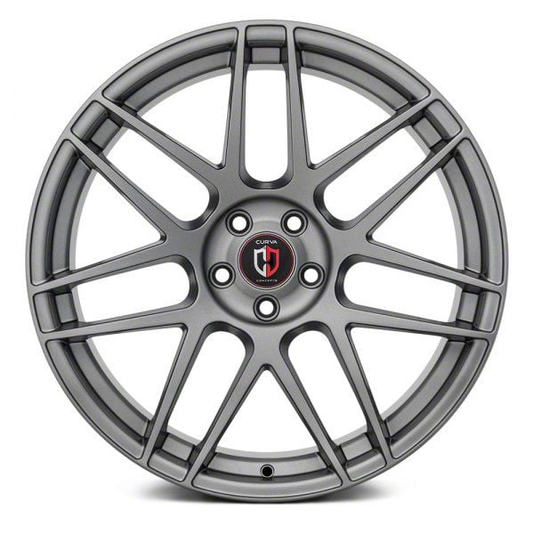 Curva Concepts Mustang C300 Matte Gunmetal Wheel; 19x9 C300 ...