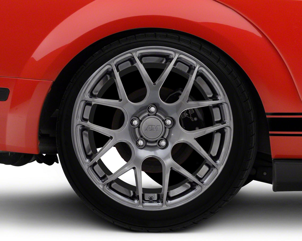 Mustang 20x8.5 AMR Wheel & Sumitomo High Performance HTR Z5 Tire ...