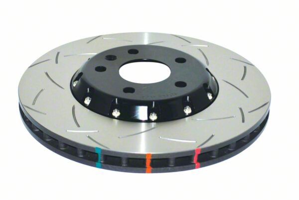 DBA Corvette 5000 Series T3 Slotted Rotor; Front DBA52762BLKS (14-19 ...