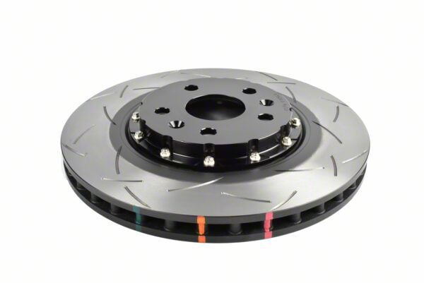 DBA Corvette 5000 Series T3 Slotted Rotor; Front DBA53928BLKS (20-26 ...
