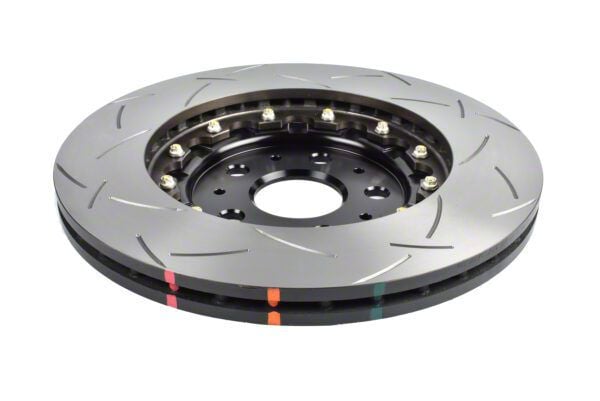 DBA Corvette 5000 Series T3 Slotted Rotor; Rear DBA53929BLKS (20-25 ...
