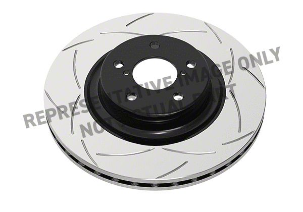 DBA Mustang Street Series T2 Slotted Rotor; Front DBA2124S (11-14 ...