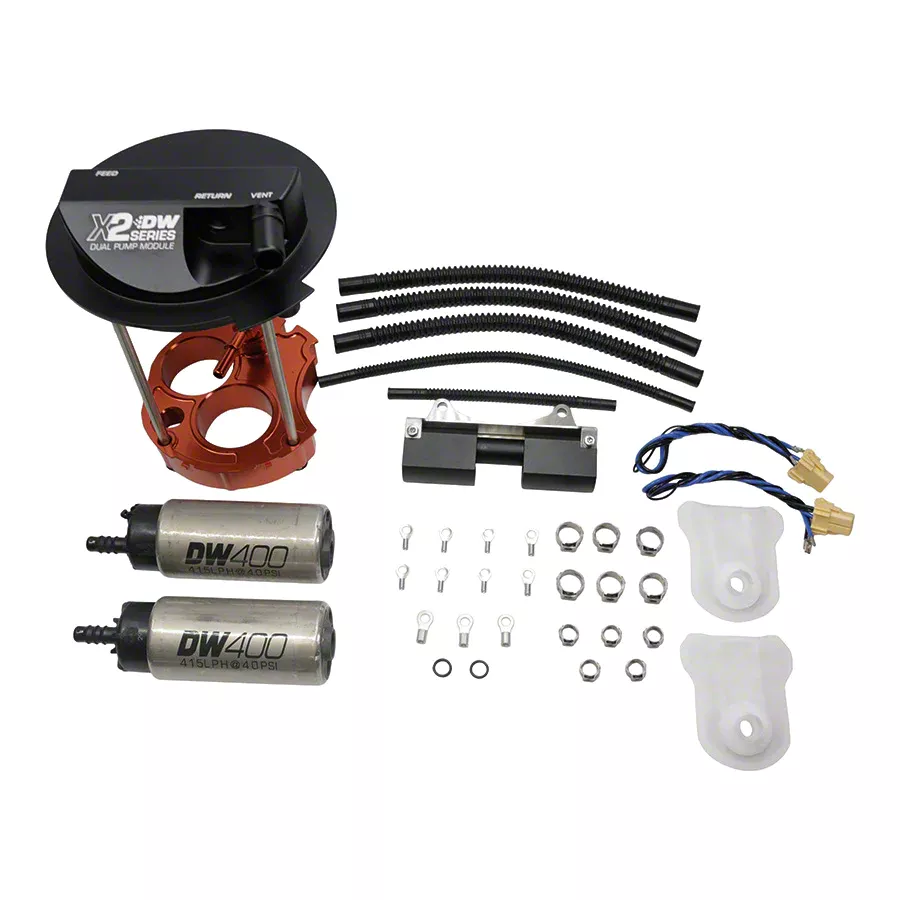 DeatschWerks Camaro X2 Series Dual Fuel Pump Module with Dual DW400s Pump 9-401-7003 (16-24 6.2L ...