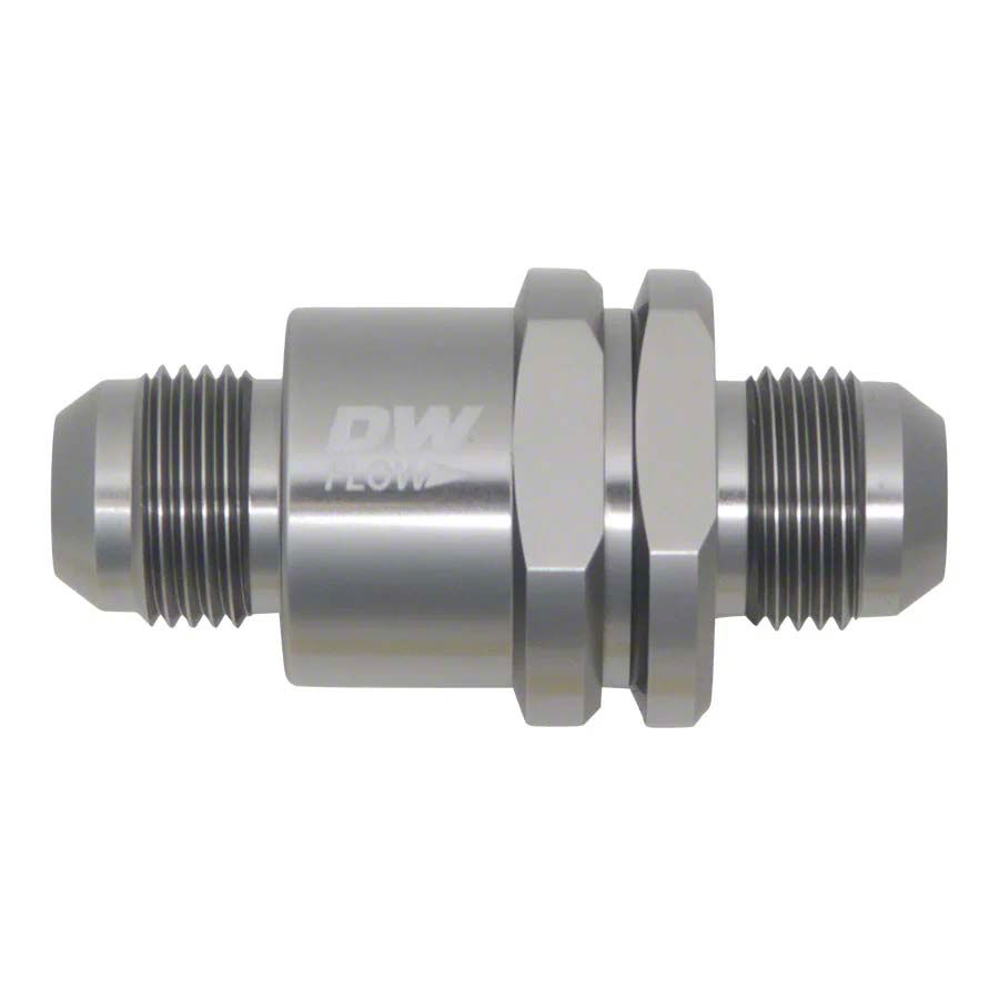 DeatschWerks Mustang One Way Check Valve Flare; 10AN Male to 10AN Male ...