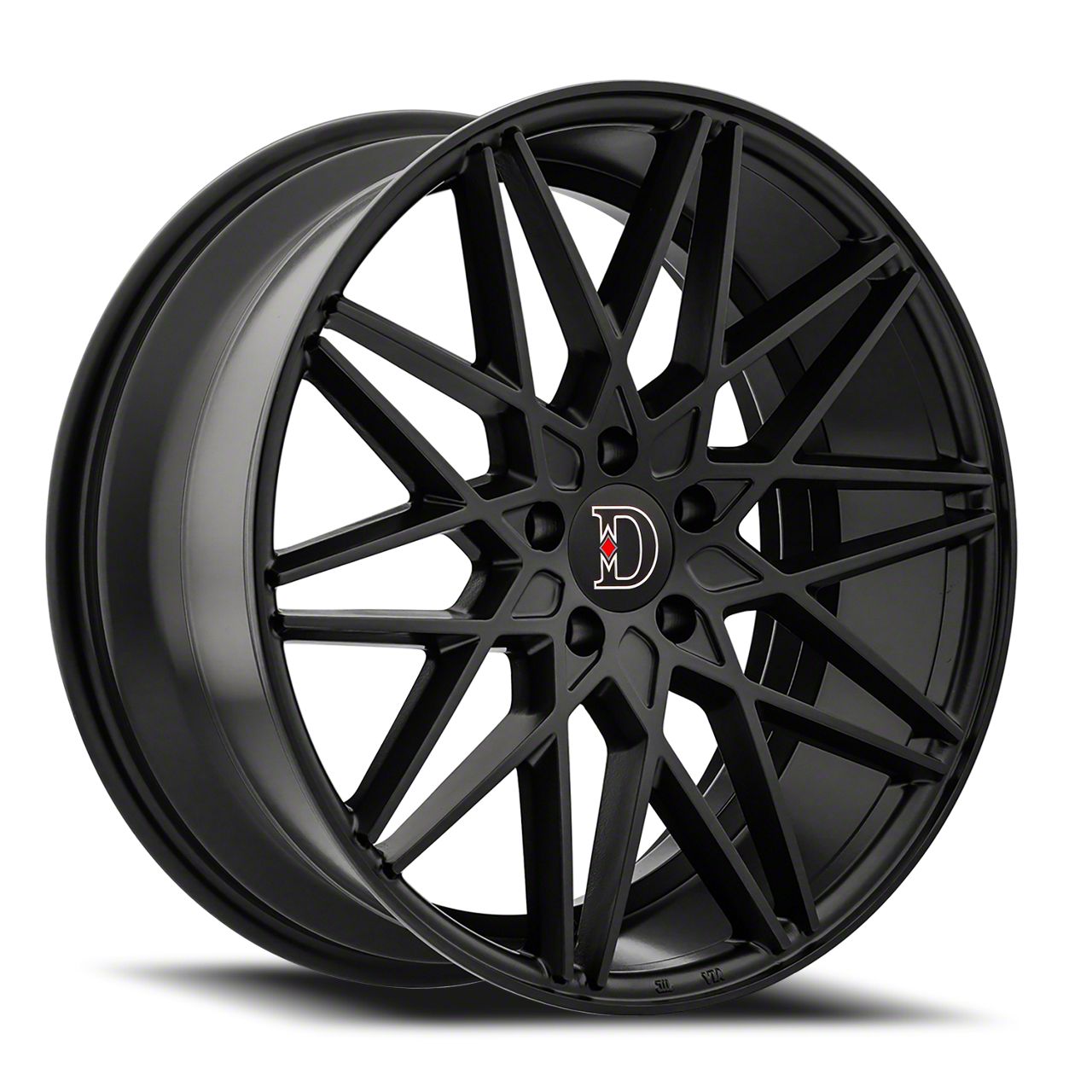 Defy Mustang D03 Satin Black Wheel; 17x7.5; 38mm Offset D03 775 545 ...