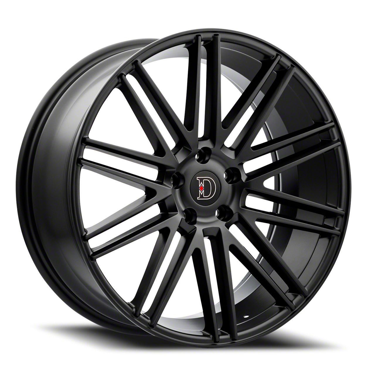 Defy Mustang D09 Satin Black Wheel; 17x7.5; 38mm Offset D09 775 545 ...