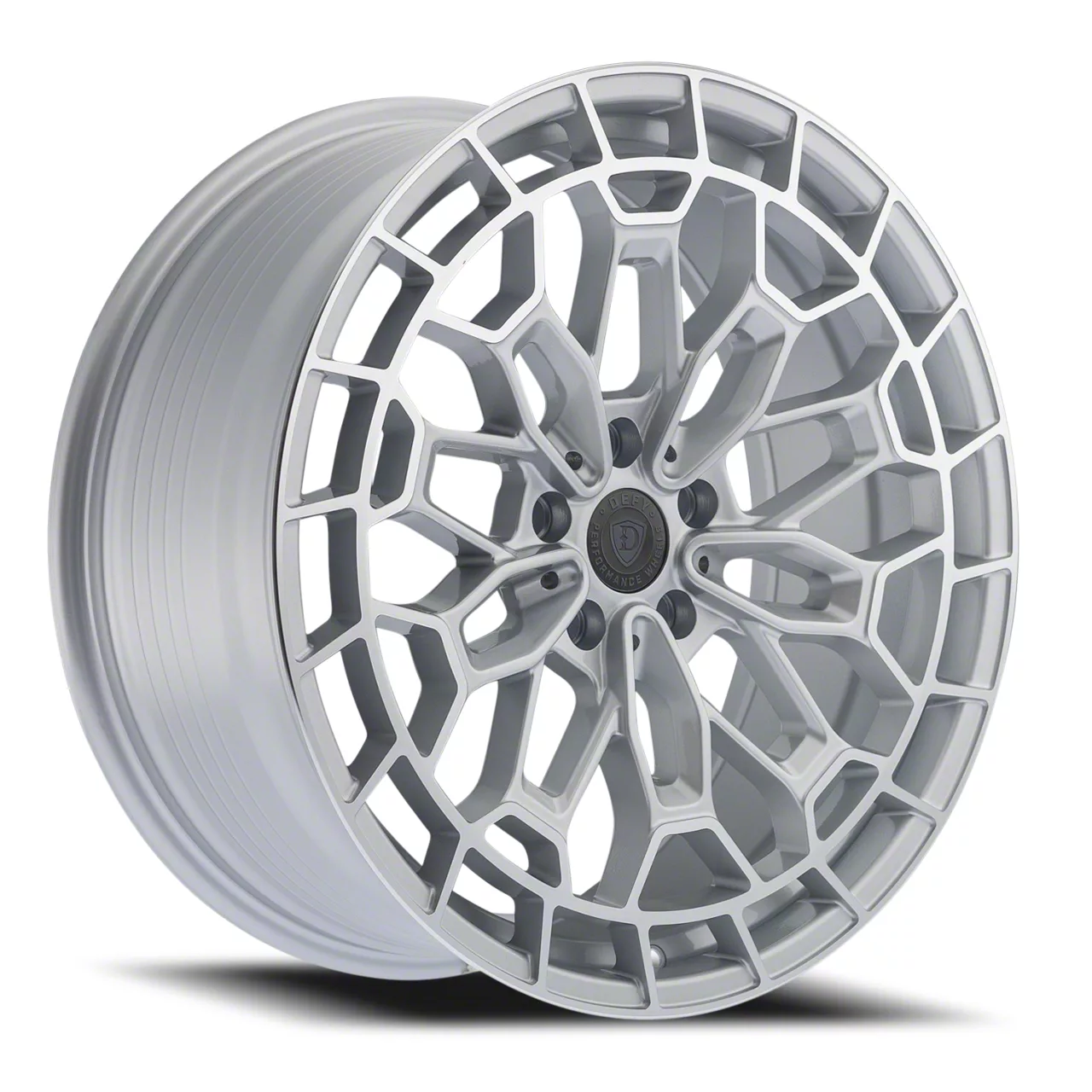 Defy Mustang D13 Silver Machine Wheel; 20x8.5; 38mm Offset D13285545 ...