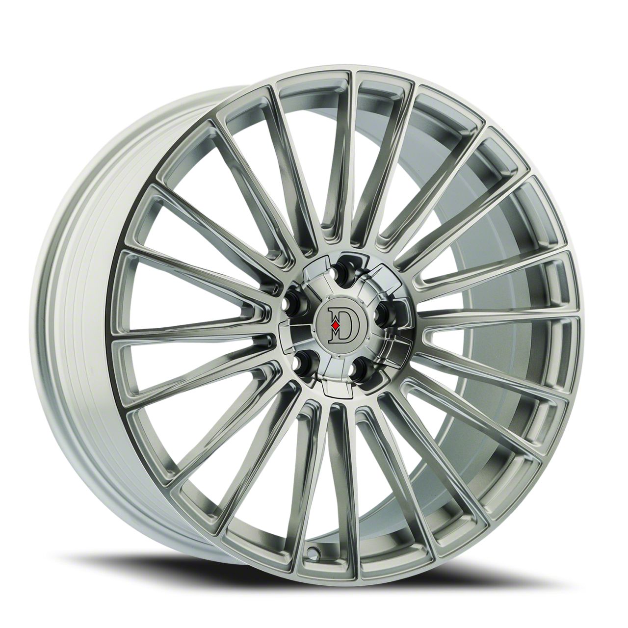Defy Mach-E D12 Silver Machine Wheel; 20x8.5; 38mm Offset D12285045 ...