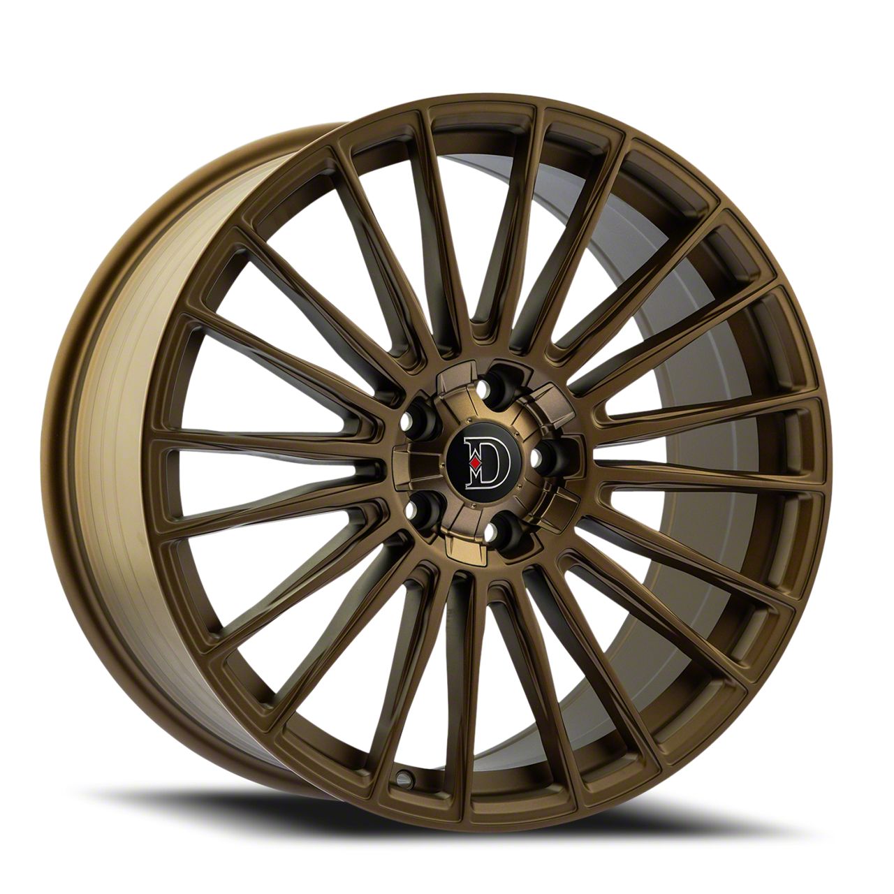 Defy Mustang D12 Satin Bronze Wheel; 20x8.5; 38mm Offset D12285065+38BR ...