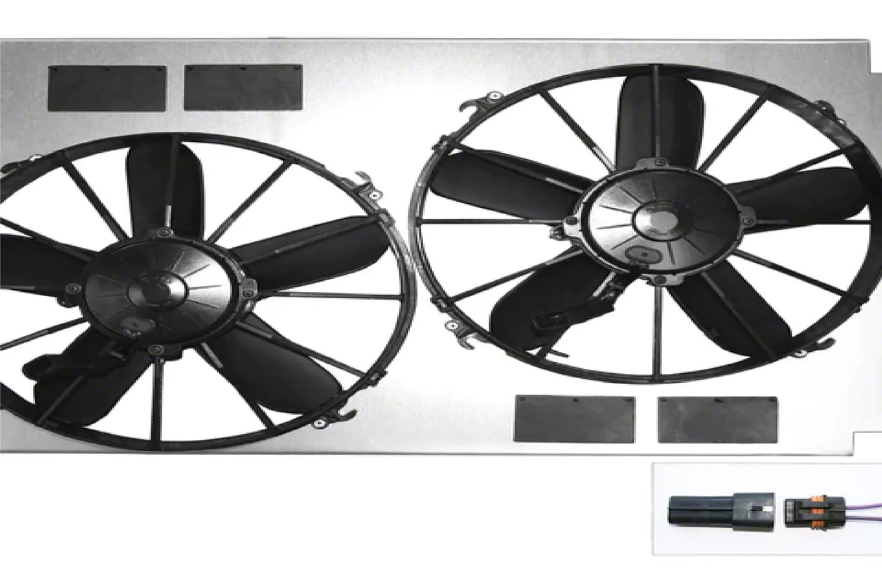 DeWitts Corvette Dual Cooling Fan Upgrade 32-SP015 (97-04 Corvette C5 ...