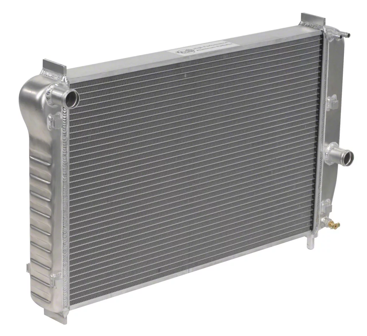 DeWitts Corvette Pro Series Direct Fit Radiator; Natural Finish 32 ...