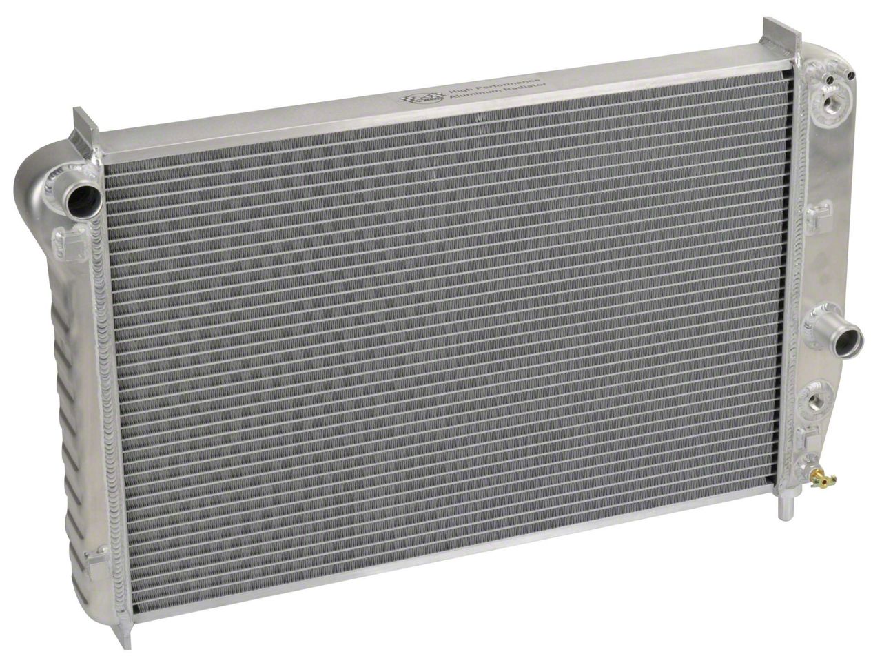 DeWitts Corvette Pro Series Direct Fit Radiator; Natural Finish 32 ...