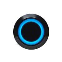 Digital Guard Dawg Mustang Billet 22mm Start Button with Blue LED for ...