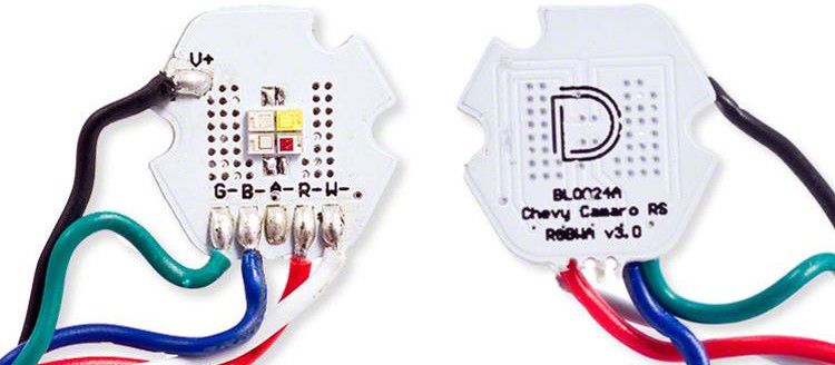 Diode Dynamics Camaro RGBW LED Boards DD2215 (10-13 Camaro w/ RS ...
