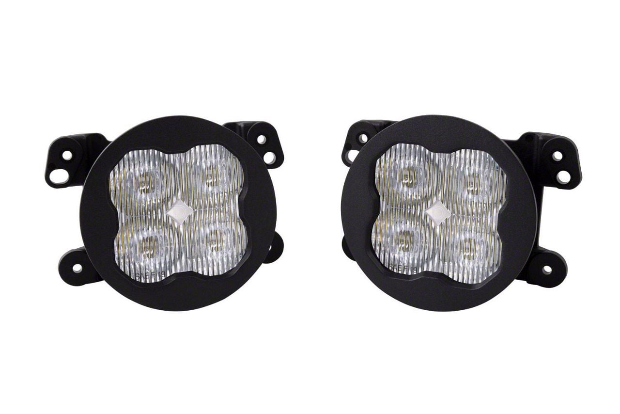 Diode Dynamics Charger SS3 Max Type M ABL LED Fog Light Kit; White SAE ...