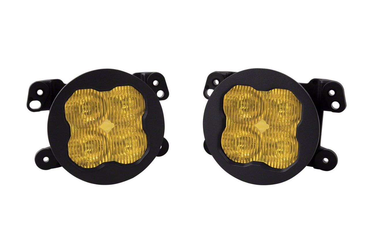 Diode Dynamics Charger SS3 Pro Type M ABL LED Fog Light Kit; Yellow SAE ...
