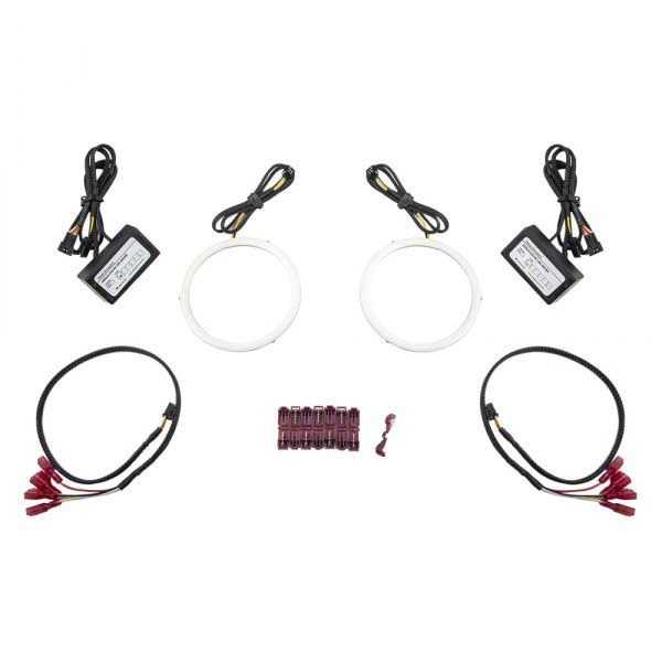 Diode Dynamics Mustang HD LED Halo Rings; Red DD2050 (13-17 Mustang ...