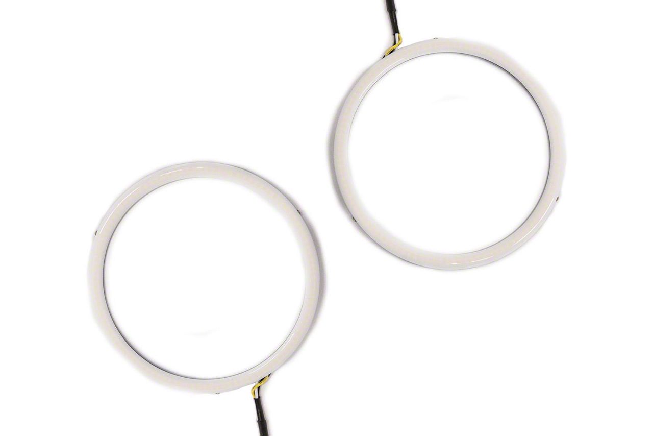 Diode Dynamics Mustang HD LED Halo Rings; Red DD2055 (05-14 Mustang GT ...