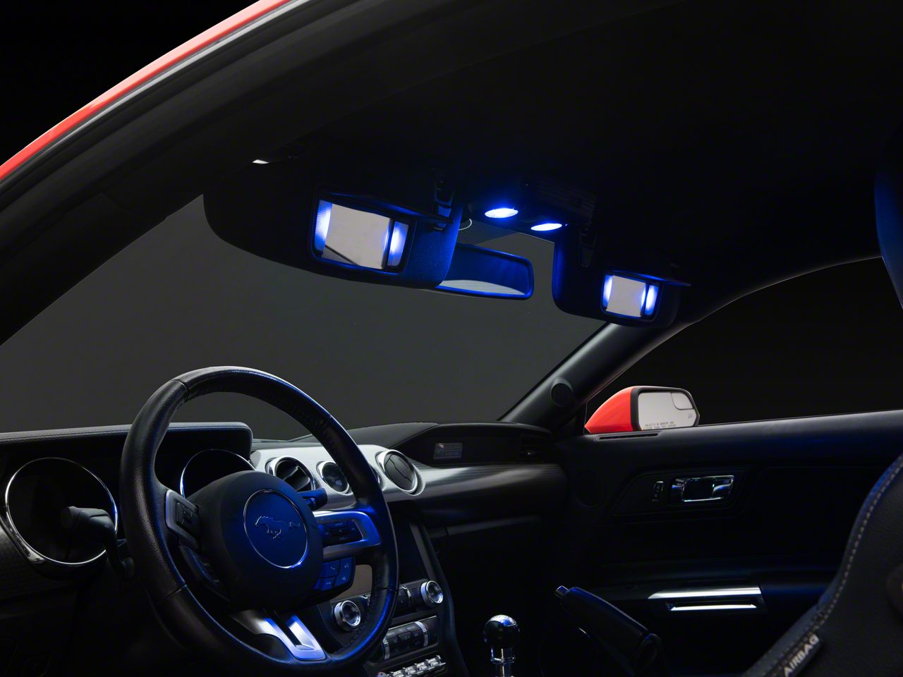 Diode Dynamics Mustang Stage 2 LED Interior Lighting Kit; Blue DD0222 ...