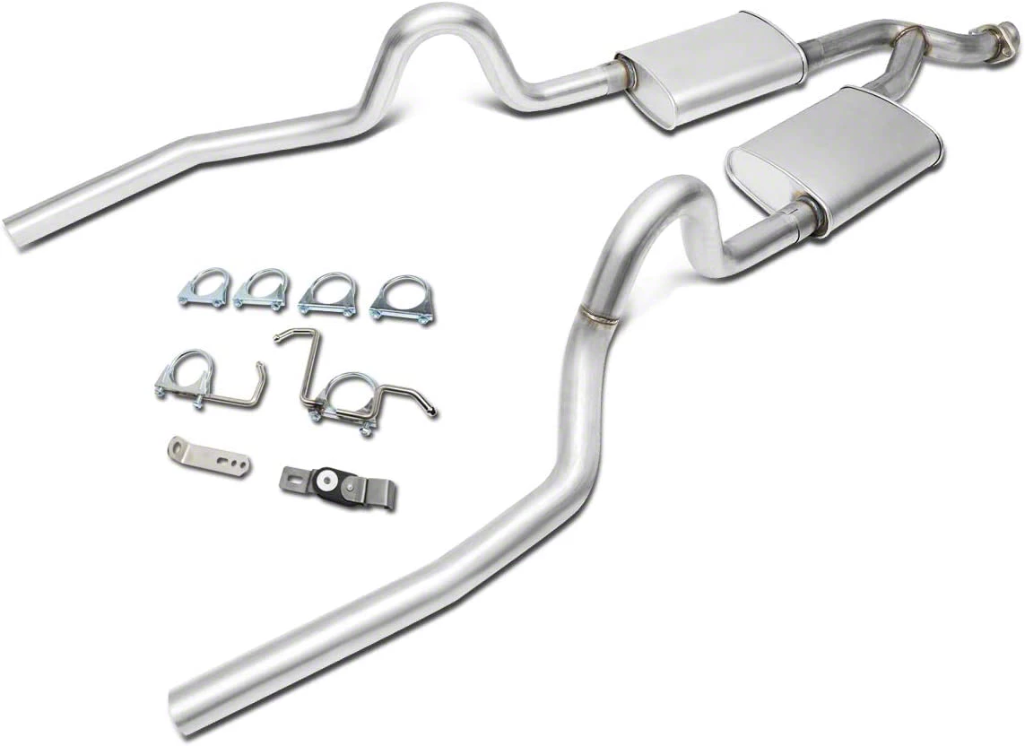 Mustang Cat-Back Exhaust System (99-04 Mustang V6) - Free Shipping