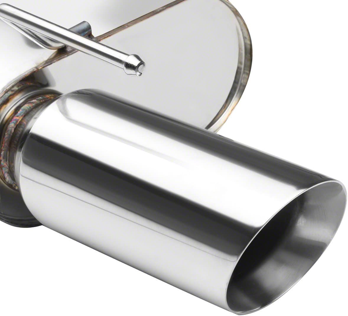 Mustang Cat-Back Exhaust System with Polished Tips (05-10 Mustang V6 ...