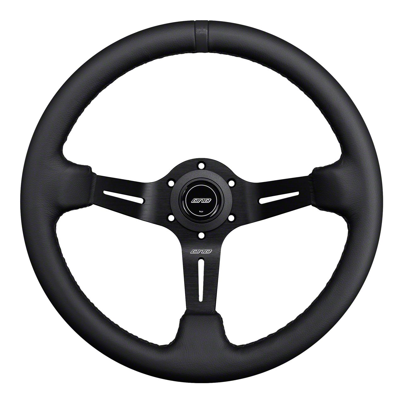 DND Performance Interior Universal AM Leather Race Steering Wheel; 75mm ...