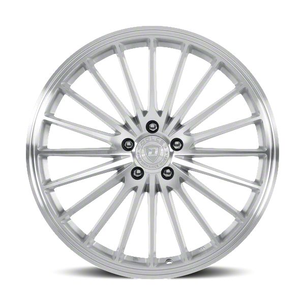 Dolce Performance Camaro Ghost Gloss Silver Machined Face Wheel; 19x8.5 ...